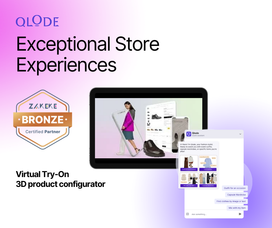 Qlode Partners with Zakeke to Introduce Virtual Try-On for Accessories and Shoes